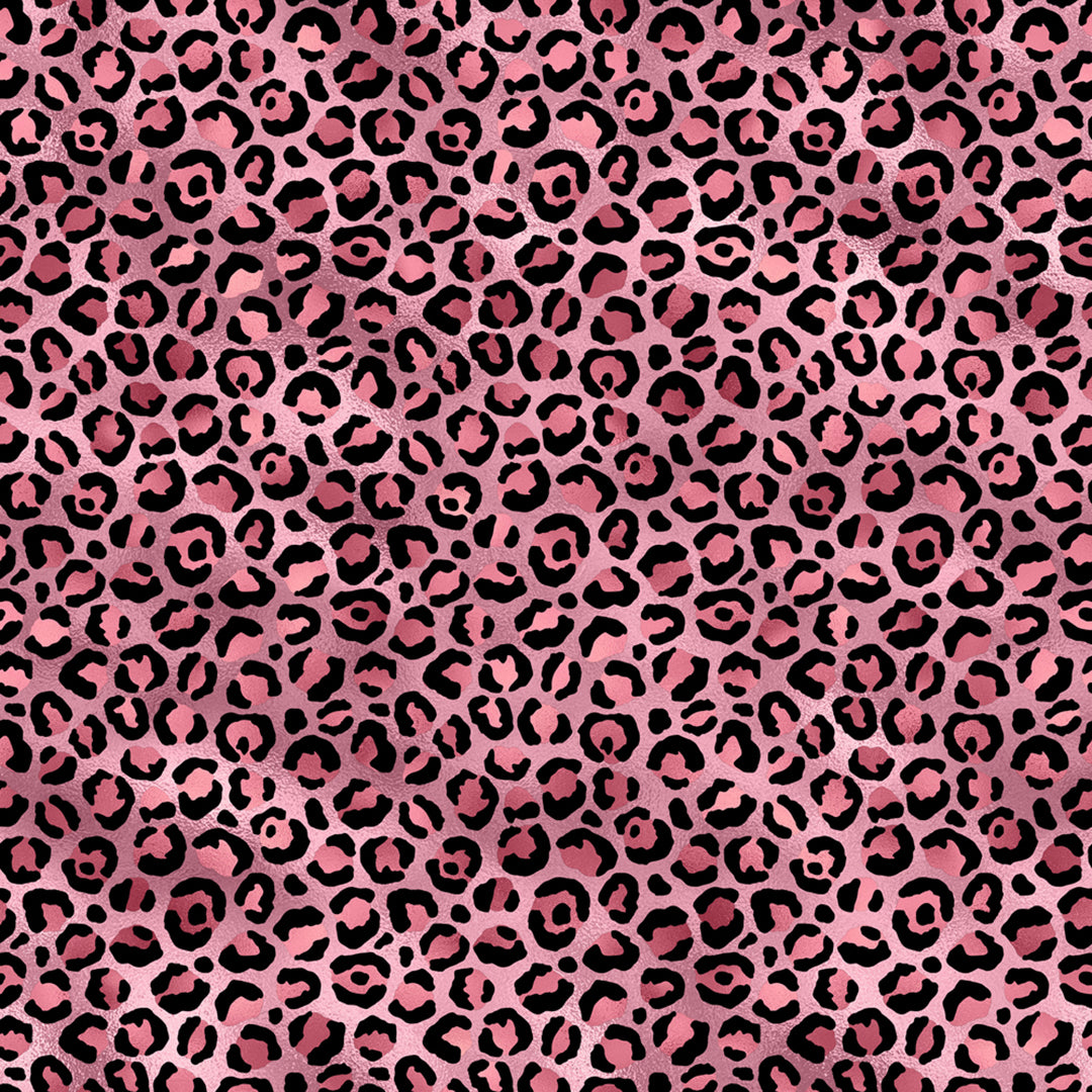 Pink Cheetah Animal Print – 100% Quilting Cotton Fabric by the Yard ...