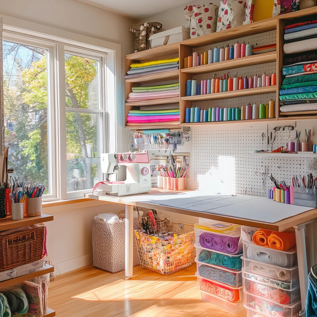 5 Tips for Creating an Efficient and Organized Sewing Workspace – Sew Yours