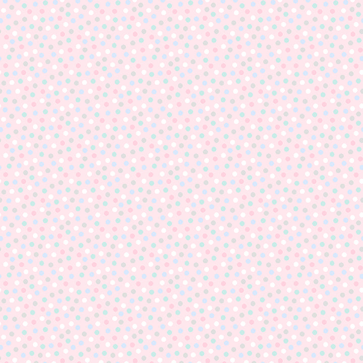 Snuggle Dot Light Pink – 100% Cotton Flannel Fabric by the Yard – Sew Yours
