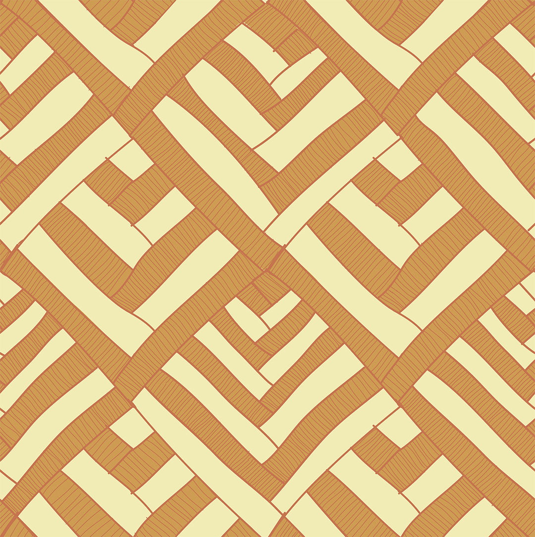 Retro Geometric – 100% Quilting Cotton Fabric by the Yard – Sew Yours