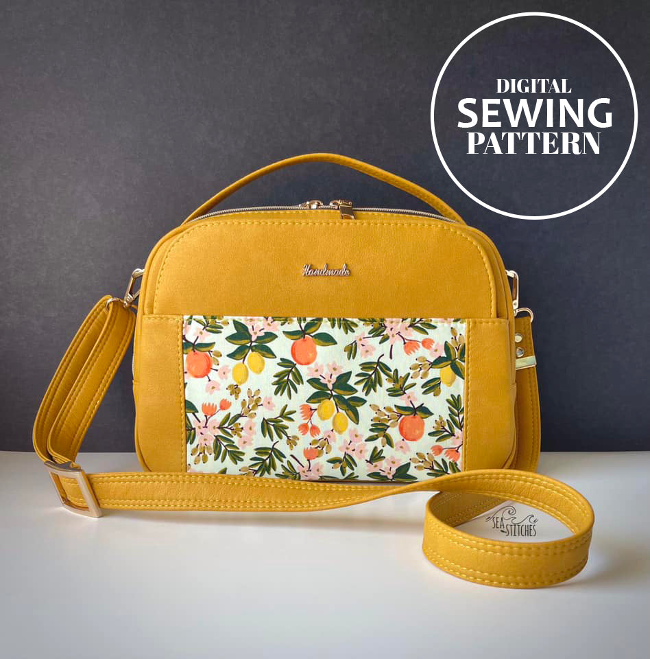Sewing Pattern with video | The KiKi Crossbody – Sew Yours