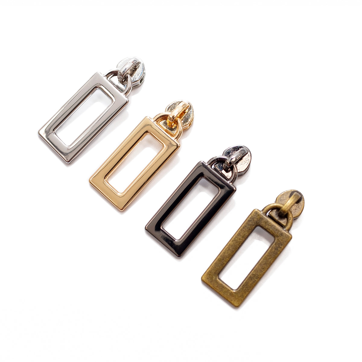 #3 Zipper Pulls - Rectangle - Set of 4 – Sew Yours