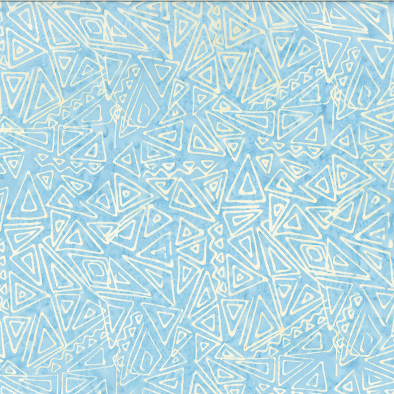 Triangles Powder Batik – 100% Quilting Cotton Fabric by the Yard – Sew ...