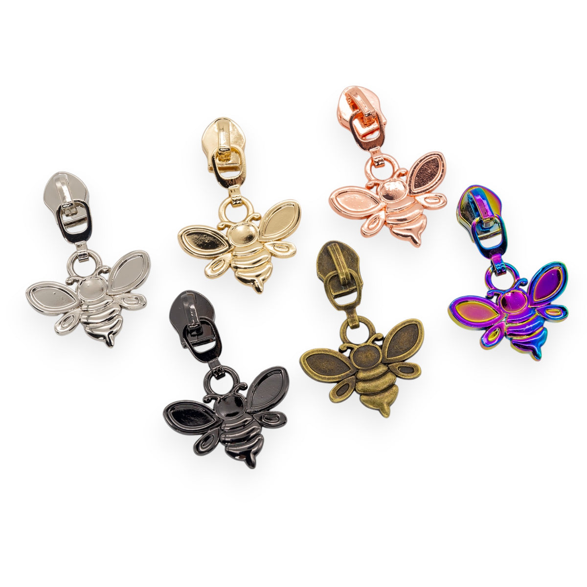 #5 Zipper Pulls - Bumble Bee - Set of 4 – Sew Yours