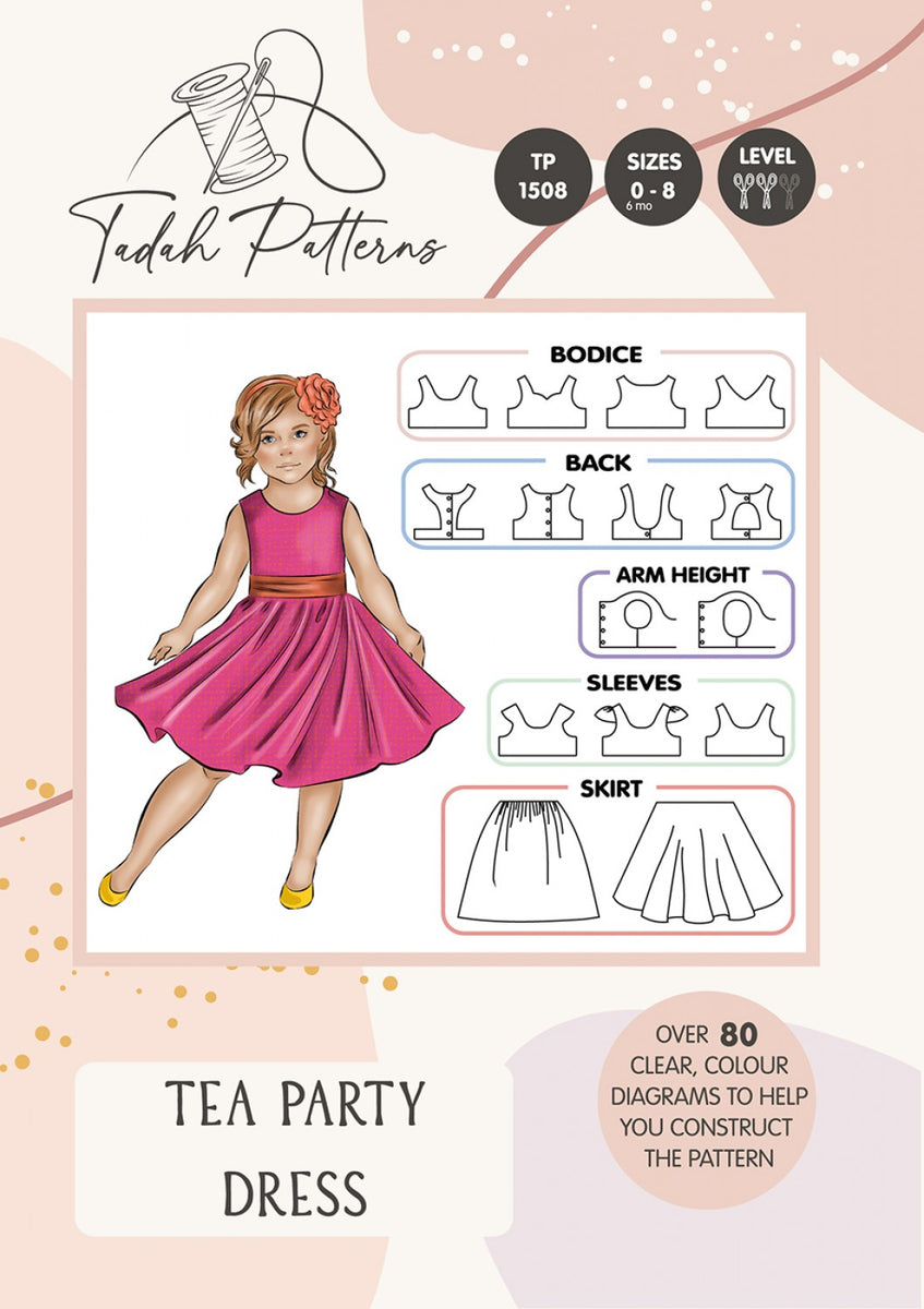 Tea Party Dress Sewing Pattern – Sew Yours
