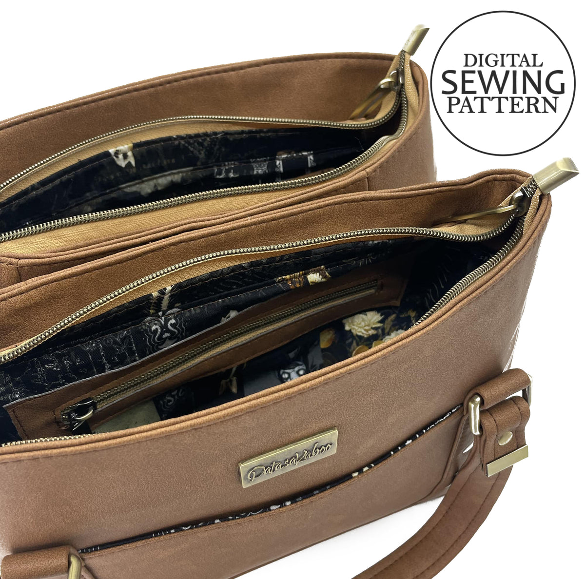 Sewing Pattern with video | The Duplicity Handbag – Sew Yours