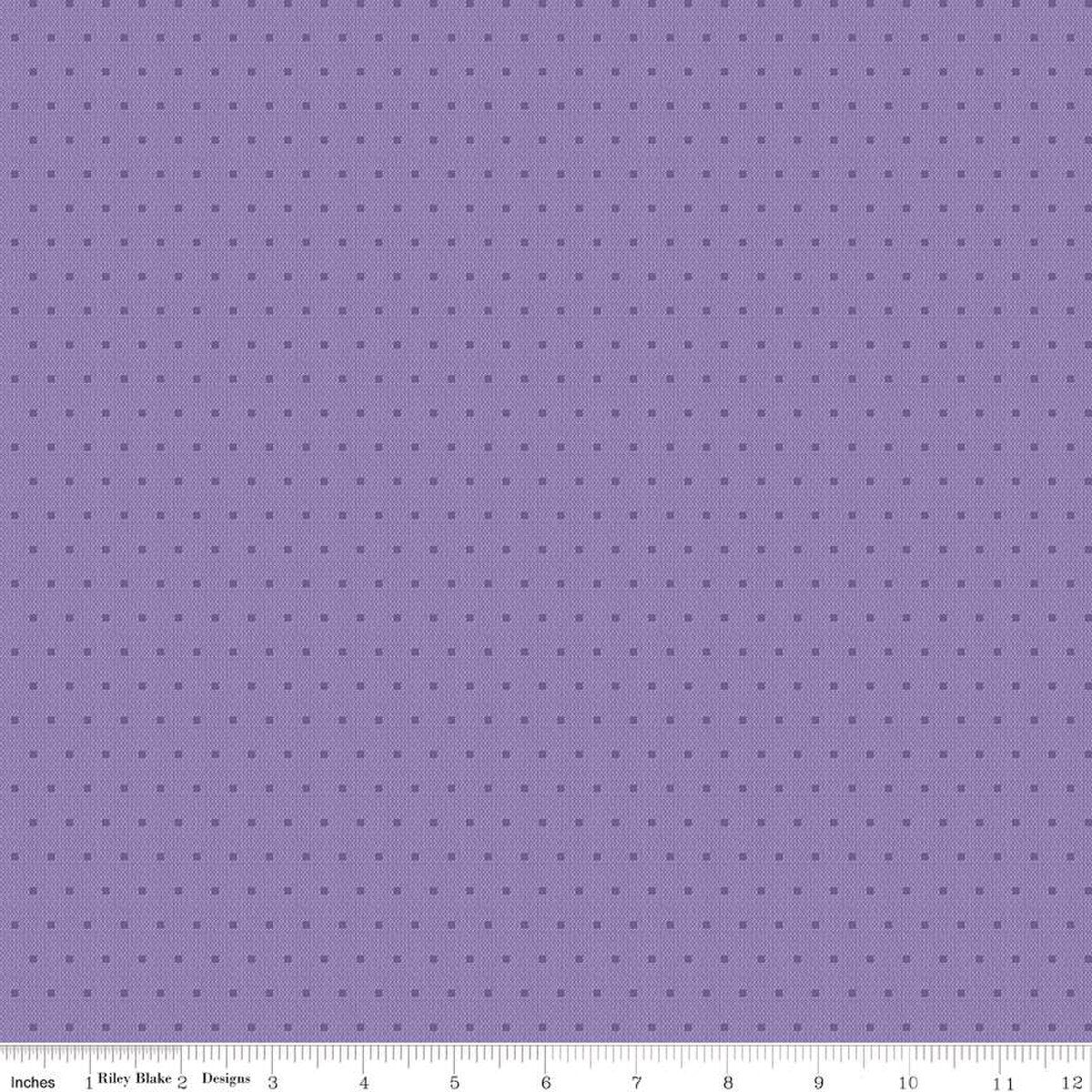 Stitcher's Flannel Dots Purple – 100% Cotton Flannel Fabric by the Yar ...