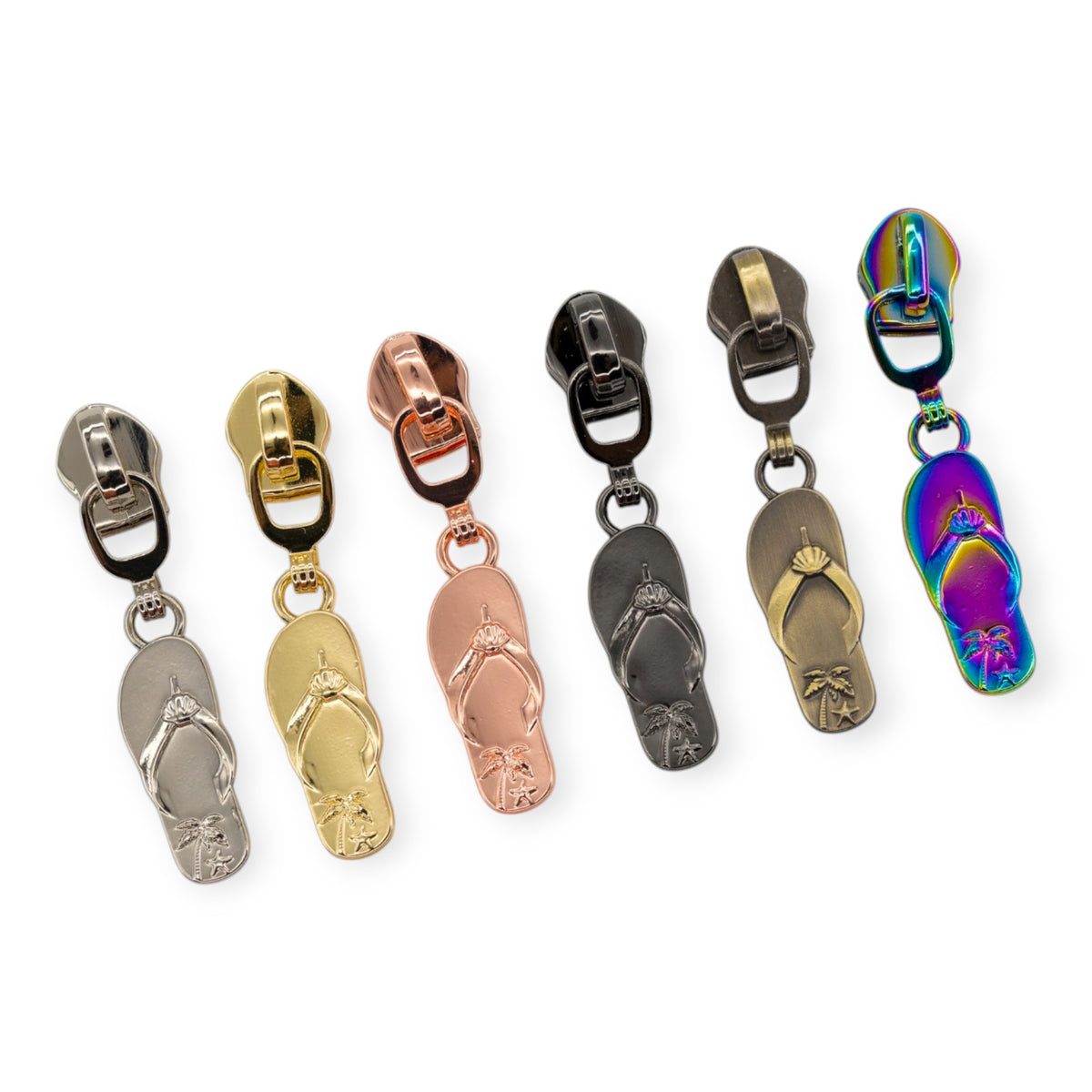 #5 Zipper Pulls - Flip-Flop - Set of 4 – Sew Yours