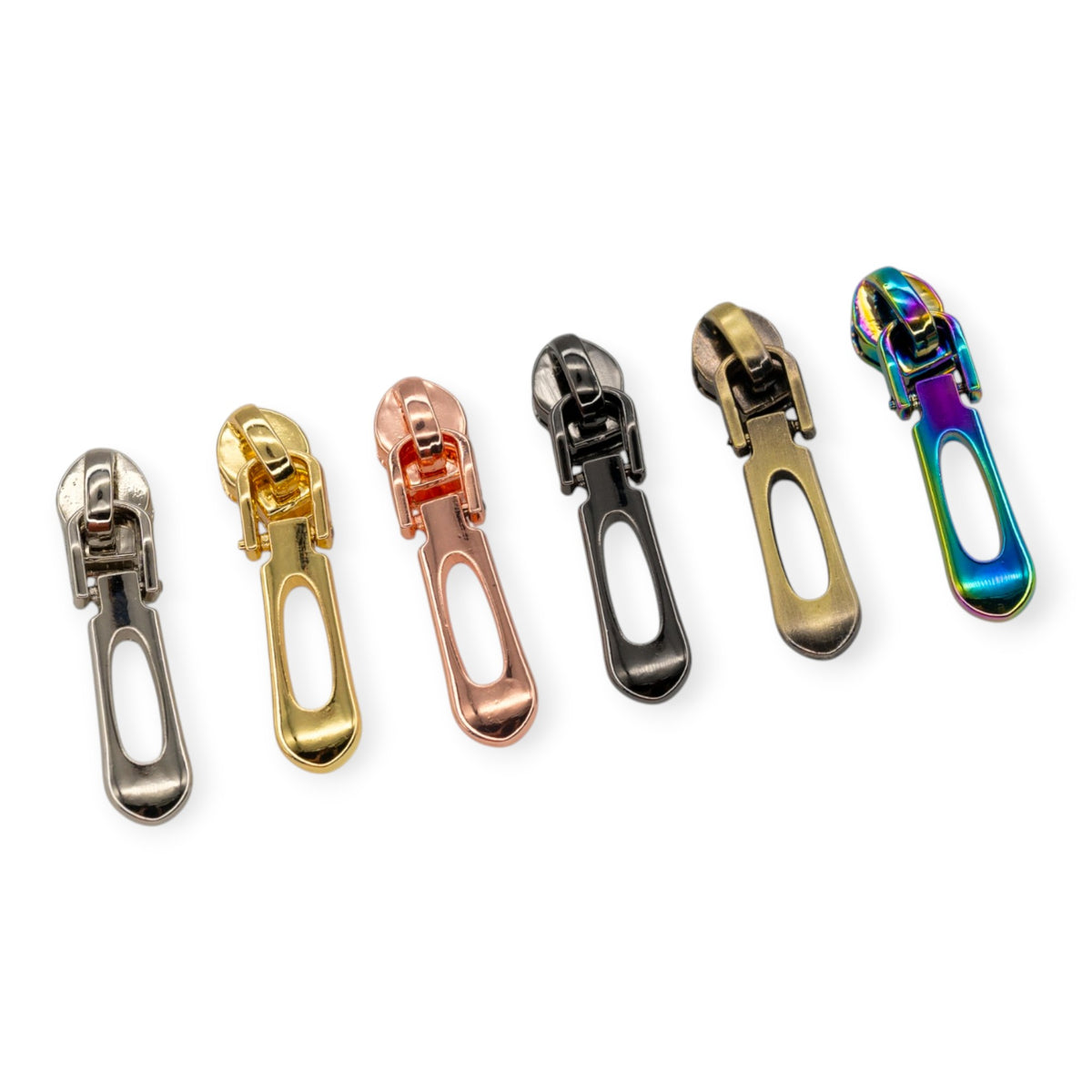 #3 Zipper Pulls - Long Oval - Set of 4 – Sew Yours