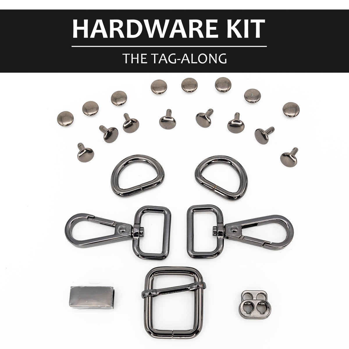 Hardware Kit for the Tag-Along Bag – Sew Yours