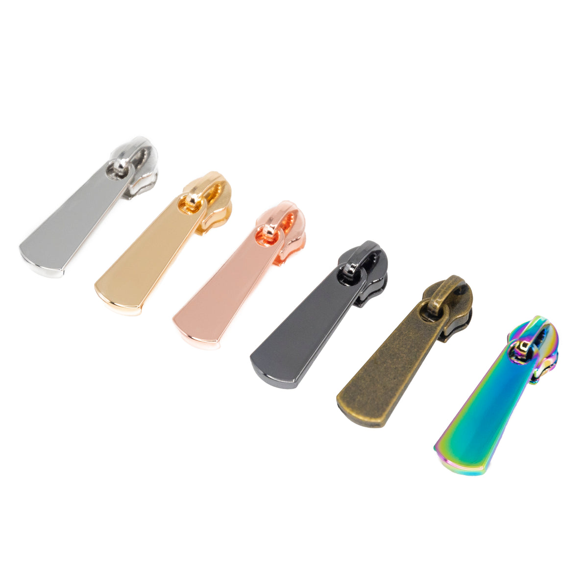 #5 Zipper Pulls - Tapered - Set of 4 – Sew Yours